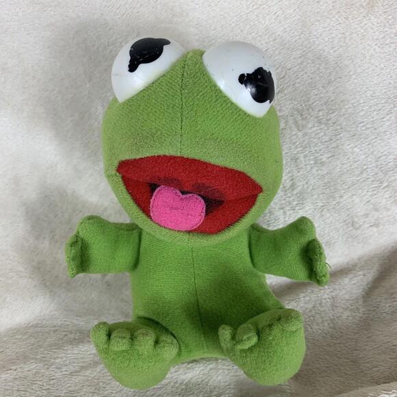 Toys | Baby Kemit The Frog Henson Associates 1987 Plush 7 Stuffed ...